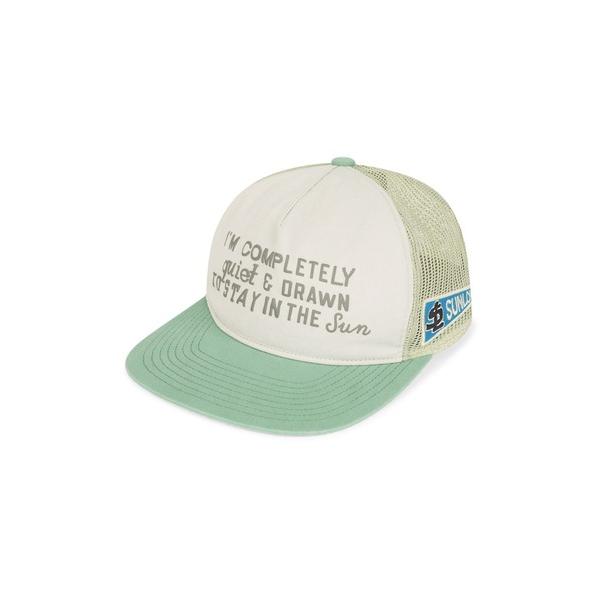 ZOZO問い合わせ番号:106564440ショップ:SUNLOVE，サンラブブランド:SUNLOVE，サンラブ商品名:Quiet Mesh Trucker Capカテゴリ:帽子>キャップブランド品番:SL261WHWBC09素材:表地...