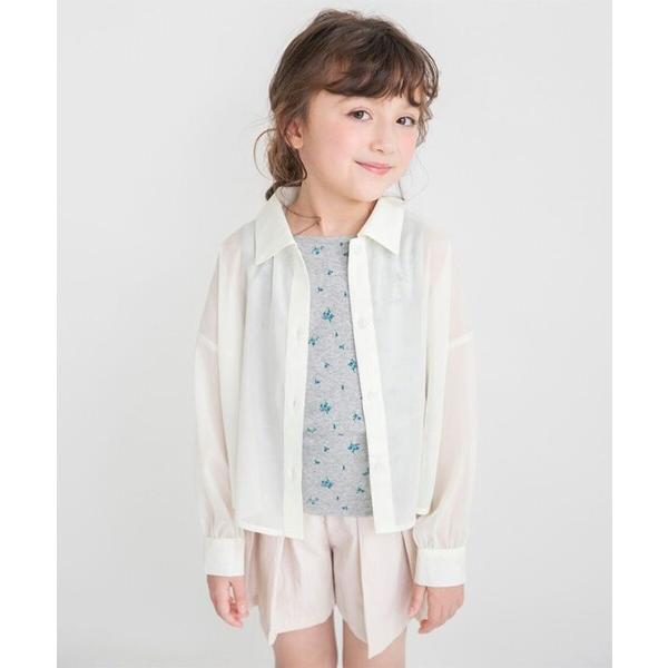 ZOZO問い合わせ番号:106581426ショップ:branshes，ブランシェスブランド:branshes，ブランシェス商品名:シアー長袖シャツカテゴリ:トップス>シャツ/ブラウスブランド品番:12-6208-166素材:ポリエステ...