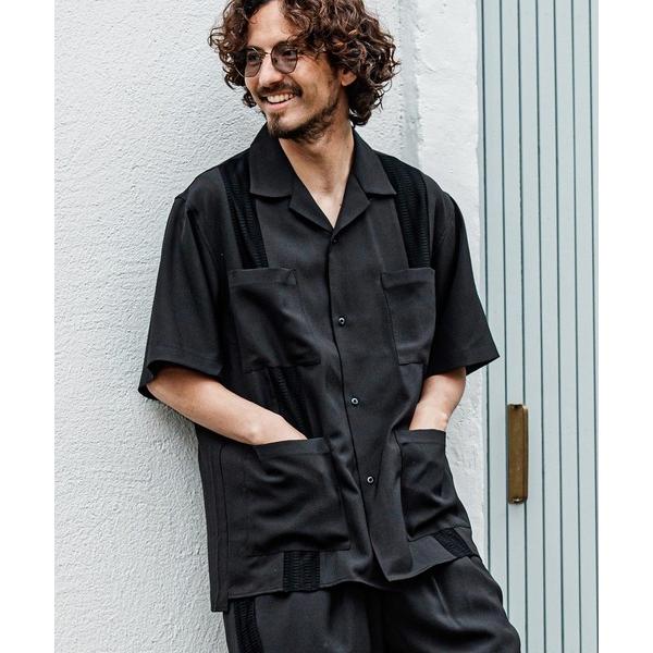 ZOZO問い合わせ番号:106601438ショップ:CAMBIO，カンビオブランド:CAMBIO，カンビオ商品名:mhs2639- ストレッチショートスリーブキューバシャツカテゴリ:トップス>シャツ/ブラウスブランド品番:CAM-H2...