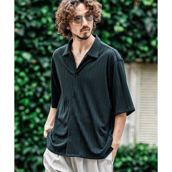 ZOZO問い合わせ番号:106601439ショップ:CAMBIO，カンビオブランド:CAMBIO，カンビオ商品名:mhs2640- ストレッチメッシュショートスリーブシャツカテゴリ:トップス>シャツ/ブラウスブランド品番:CAM-H2...