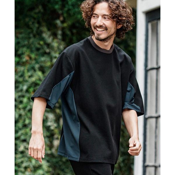 ZOZO問い合わせ番号:106601457ショップ:CAMBIO，カンビオブランド:CAMBIO，カンビオ商品名:mt10485- Ripple Span Short Sleeve Cut sew Tシャツ(S600726cmb)カテゴリ:...