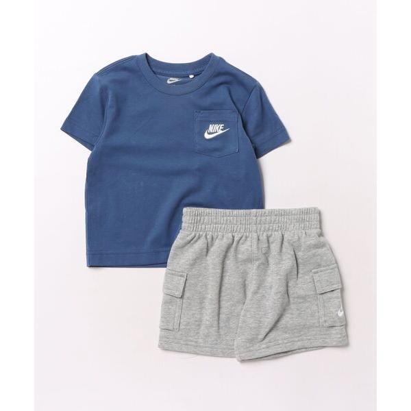 ZOZO問い合わせ番号:106601638ショップ:ムラサキスポーツ，ムラサキスポーツブランド:NIKE，ナイキ，ムラサキスポーツ，ムラサキスポーツ商品名:NIKE/ナイキ NKB PKT TEE FT SHORT SET  76N041-...