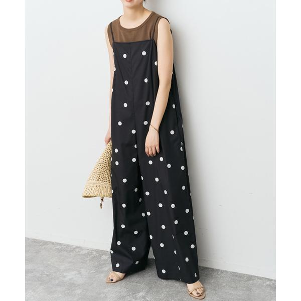 ZOZO問い合わせ番号:106601953ショップ:Spick &amp; Span，スピック アンド スパンブランド:Spick &amp; Span，スピックアンドスパン商品名:ドットサロペットカテゴリ:オールインワン・サロペット&gt...