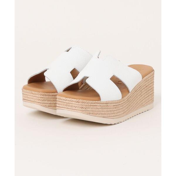 ZOZO問い合わせ番号:106602479ショップ:INTER-CHAUSSURES，インター ショシュールブランド:INTER-CHAUSSURES，インターショシュール商品名:【Oh my Sandals】厚底ウエッジレザーサンダル(E...