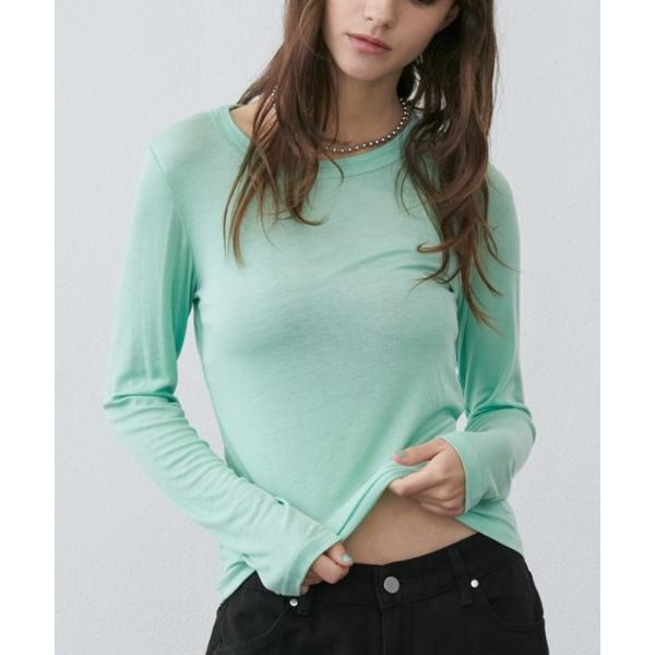ZOZO問い合わせ番号:106603051ショップ:Avenue，アヴェニューブランド:Rohwel，ローウェル商品名:Sheer Simple Top / シアーシンプルトップスカテゴリ:トップス>Tシャツ/カットソーブランド品番:...