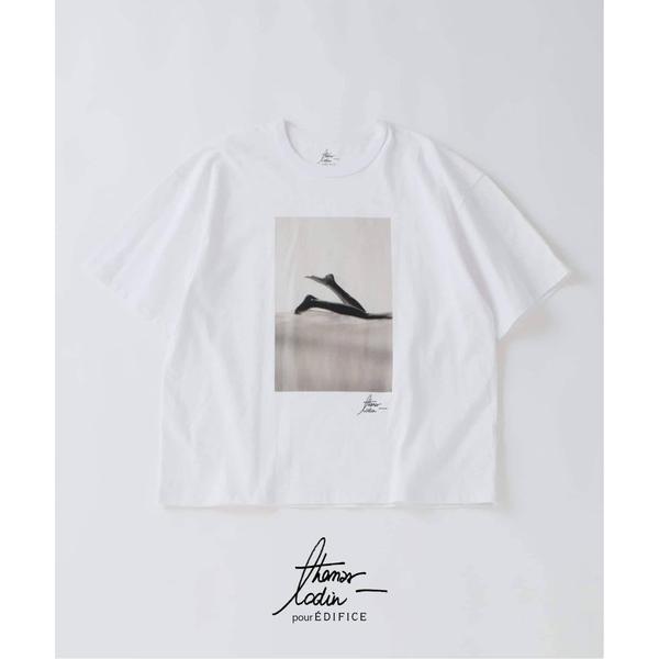 ZOZO問い合わせ番号:106603379ショップ:EDIFICE，エディフィスブランド:EDIFICE，エディフィス商品名:THOMAS LODIN(トーマス ロディン) 別注 フォト プリント Tシャツカテゴリ:トップス>Tシャツ...