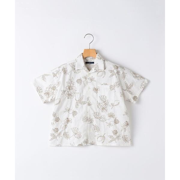 ZOZO問い合わせ番号:106603789ショップ:SHIPS KIDS，シップス キッズブランド:SHIPS，シップス商品名:SHIPS KIDS:90cm /エンブロイダリー オープンカラー シャツカテゴリ:トップス>シャツ/ブラ...