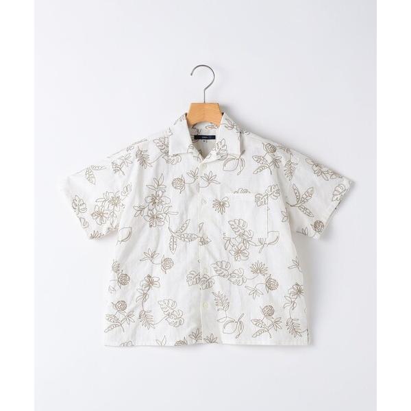 ZOZO問い合わせ番号:106603812ショップ:SHIPS KIDS，シップス キッズブランド:SHIPS，シップス商品名:SHIPS KIDS:100〜130cm /エンブロイダリー オープンカラー シャツカテゴリ:トップス>シ...