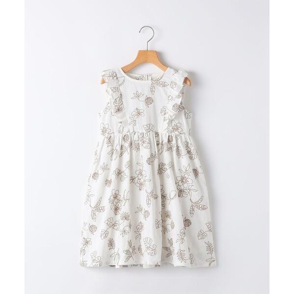 ZOZO問い合わせ番号:106604049ショップ:SHIPS KIDS，シップス キッズブランド:SHIPS，シップス商品名:SHIPS KIDS:90cm /エンブロイダリー ワンピースカテゴリ:ワンピース/ドレス>ワンピースブラ...