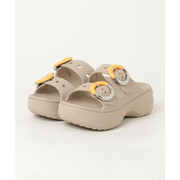 ZOZO問い合わせ番号:106604071ショップ:PISTACCHIO DAIKANYAMA，ピスタチオ　ダイカンヤマブランド:crocs，クロックス商品名:crocs SATURDAY PLATFORM DIPPED BLUCKLE S...