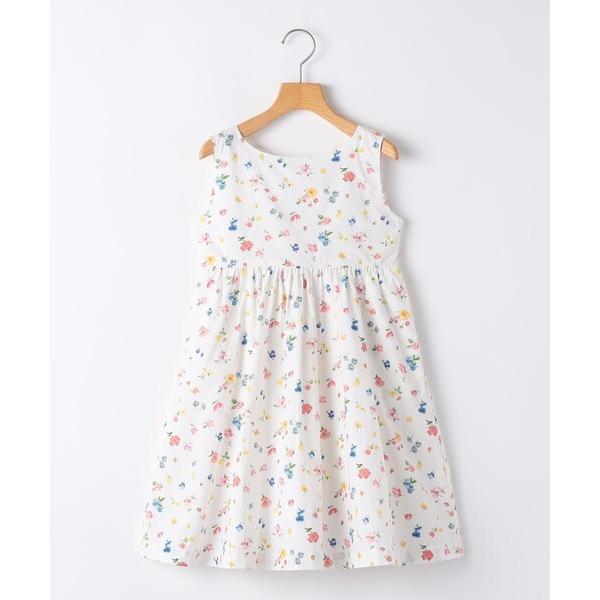 ZOZO問い合わせ番号:106604195ショップ:SHIPS KIDS，シップス キッズブランド:SHIPS，シップス商品名:SHIPS KIDS:100〜130cm / ノースリーブ フラワー プリント ワンピースカテゴリ:ワンピース/...