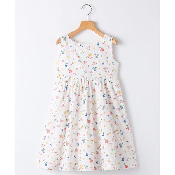 ZOZO問い合わせ番号:106604215ショップ:SHIPS KIDS，シップス キッズブランド:SHIPS，シップス商品名:SHIPS KIDS:140〜150cm / ノースリーブ フラワー プリント ワンピースカテゴリ:ワンピース/...