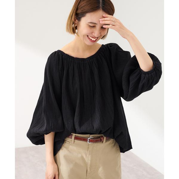 ZOZO問い合わせ番号:106605579ショップ:Spick &amp; Span，スピック アンド スパンブランド:FRAMeWORK，フレームワーク商品名:楊柳2WAYオフショルダーブラウスカテゴリ:トップス>シャツ/ブラウスブ...