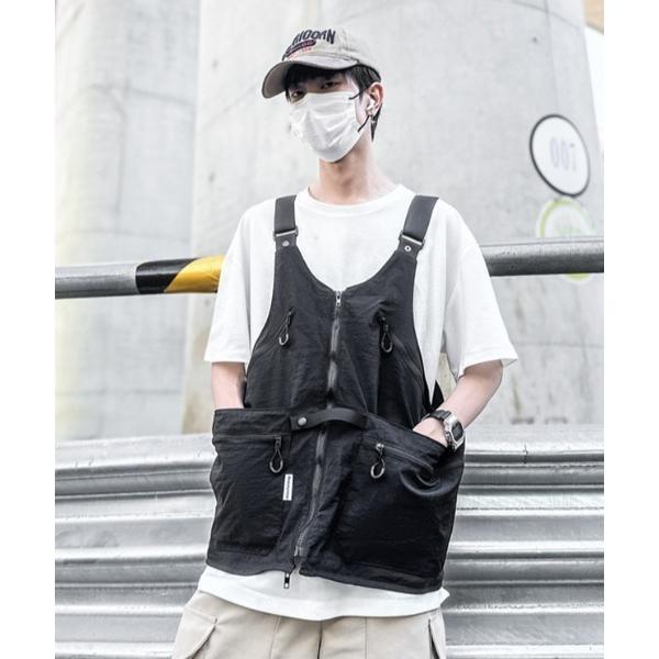 『タイムセール実施中』ZOZO問い合わせ番号:106605603ショップ:Bonjour Sagan，ボンジュールサガンブランド:B.R.U，ブル，Bonjour Sagan，ボンジュールサガン商品名:2WAY多機能フェスベスト／トートバッ...