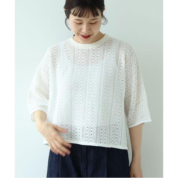 ZOZO問い合わせ番号:106605620ショップ:bulle de savon，ビュルデサボンブランド:yuni，ユニ　，bulle de savon，ビュルデサボン商品名:crochet　C lace  PO-SHカテゴリ:トップス&g...