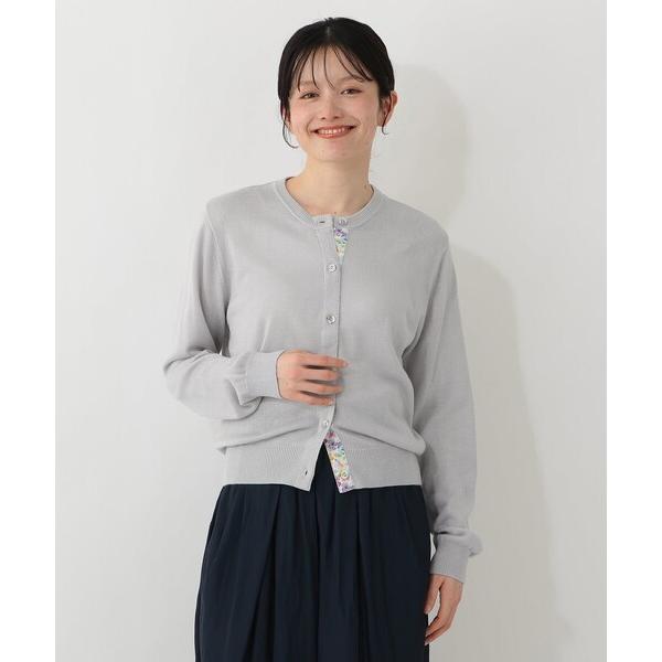 ZOZO問い合わせ番号:106641062ショップ:Afternoon Tea LIVING，アフタヌーンティー・リビングブランド:Afternoon Tea，アフタヌーンティー商品名:くるみボタンカーディガン/リバティプリントカテゴリ:ト...