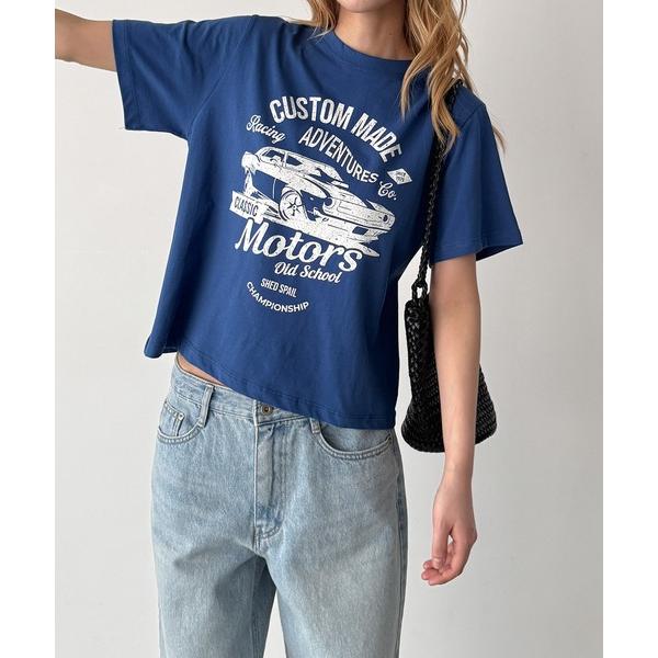 ZOZO問い合わせ番号:106642286ショップ:CANAL JEAN，キャナルジーンブランド:CANAL JEAN，キャナルジーン商品名:Lakey Park　Motors Tシャツカテゴリ:トップス>Tシャツ/カットソーブランド...