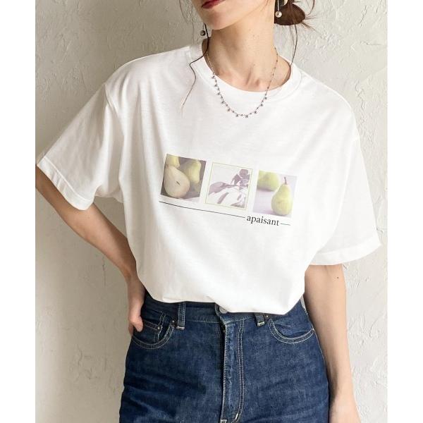 『セール実施中』ZOZO問い合わせ番号:106642390ショップ:wears，ウェアーズブランド:She's Closet，シーズクローゼット商品名:オーバーサイズ 接触冷感 UVカット 半袖 ロゴ フォトプリントTシャツカテゴリ:トップ...
