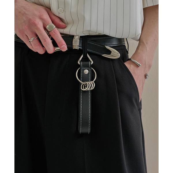 ZOZO問い合わせ番号:106642418ショップ:epnok，エプノックブランド:epnok，エプノック商品名:アクセントキーリングカテゴリ:財布/小物>キーケース/キーアクセサリーブランド品番:670541素材:合金 鉄 合成皮革...