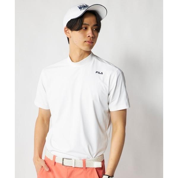 『タイムセール実施中』ZOZO問い合わせ番号:106642719ショップ:OP/RUSTY，オーピー/ラスティーブランド:FILA GOLF，フィラゴルフ 商品名:【FILA GOLF:フィラゴルフ】半袖モックネックシャツ　吸汗速乾　ゴルフ...