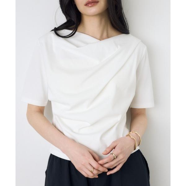 『タイムセール実施中』ZOZO問い合わせ番号:106643146ショップ:AZUL BY MOUSSY，アズールバイマウジーブランド:AZUL BY MOUSSY，アズールバイマウジー商品名:【WEB限定】ドレープカットトップスカテゴリ:ト...