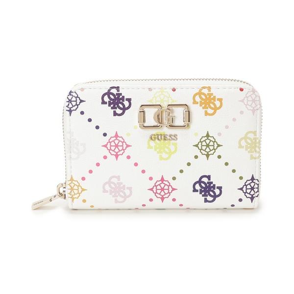 『タイムセール実施中』ZOZO問い合わせ番号:106643266ショップ:GUESS，ゲスブランド:Guess，ゲス商品名:EMELIE Logo Medium Zip Around 財布 コインケース カードケースカテゴリ:財布/小物&g...