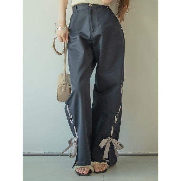 ZOZO問い合わせ番号:106644169ショップ:LILY BROWN，リリー ブラウンブランド:LILY BROWN，リリーブラウン商品名:レースアップリボンカーゴパンツカテゴリ:パンツ>その他パンツブランド品番:LWFP2621...