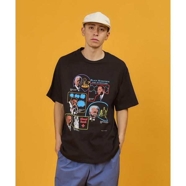ZOZO問い合わせ番号:106644856ショップ:SAWINTO，ソイントブランド:SAWINTO，ソイント商品名:VARIOUS PRINTS -  BLACK SCIENTISTSカテゴリ:トップス>Tシャツ/カットソーブランド...