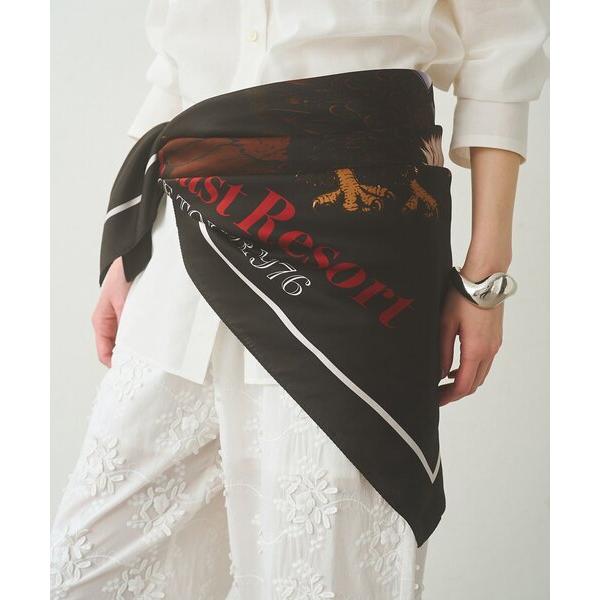 ZOZO問い合わせ番号:106645145ショップ:Whim Gazette，ウィムガゼットブランド:Whim Gazette，ウィムガゼット商品名:Eagleシルクスカーフカテゴリ:財布/小物>バンダナ/スカーフブランド品番:WGZ...