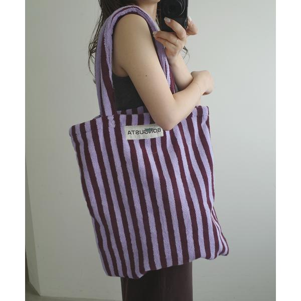 ZOZO問い合わせ番号:106645528ショップ:IENA，イエナブランド:BONGUSTA，ボングスタ，SLOBE IENA，スローブイエナ商品名:《追加》BONGUSTA/ボングスタ naram striped トートバッグカテゴリ:...