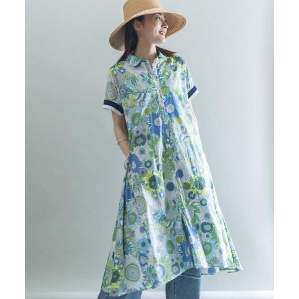 ZOZO問い合わせ番号:106681570ショップ:miniyu，ミニュウブランド:lodie，ロディ商品名:リバティプリント　シャツワンピースカテゴリ:ワンピース/ドレス>シャツワンピースブランド品番:26086827素材:綿100...