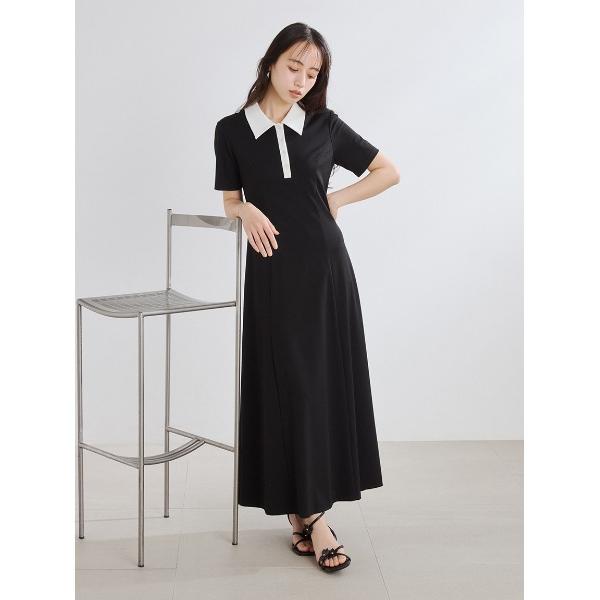 ZOZO問い合わせ番号:106681736ショップ:FRAY I.D，フレイ アイディーブランド:FRAY I.D，フレイアイディー商品名:ポロ襟カットソーワンピースカテゴリ:ワンピース/ドレス>ワンピースブランド品番:FWCO262...