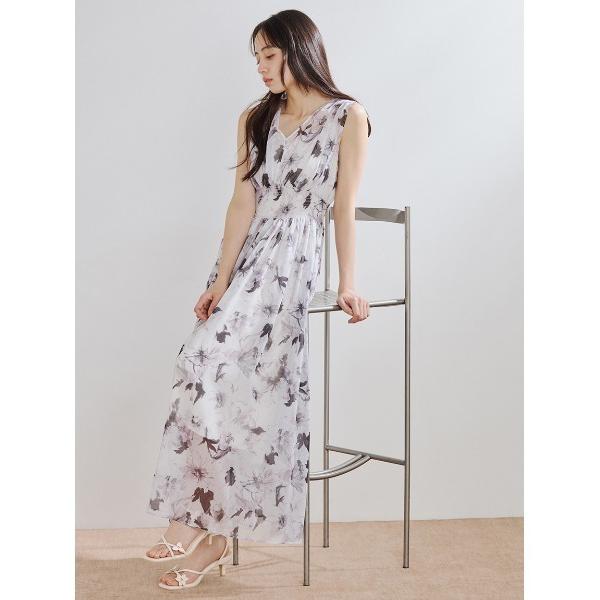 ZOZO問い合わせ番号:106681762ショップ:FRAY I.D，フレイ アイディーブランド:FRAY I.D，フレイアイディー商品名:シャーリングフラワープリントワンピースカテゴリ:ワンピース/ドレス>ワンピースブランド品番:F...