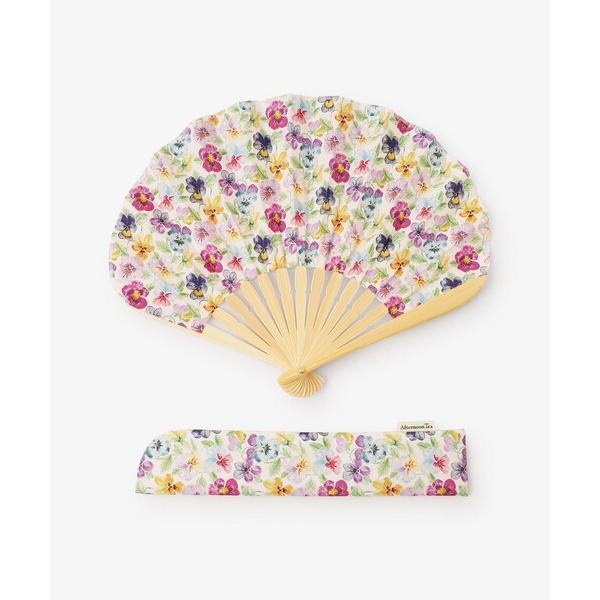 ZOZO問い合わせ番号:106681826ショップ:Afternoon Tea LIVING，アフタヌーンティー・リビングブランド:Afternoon Tea，アフタヌーンティー商品名:扇子/リバティプリントカテゴリ:財布/小物>扇子...