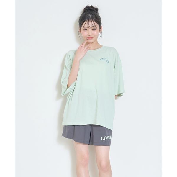 ※このアイテムは返品・交換対象外商品です。ZOZO問い合わせ番号:106682062ショップ:NARUMIYA ONLINE，ナルミヤ オンラインブランド:LOVETOXIC，ラブトキシック商品名:【ルームウェア/パジャマ】半袖ロゴバックプ...