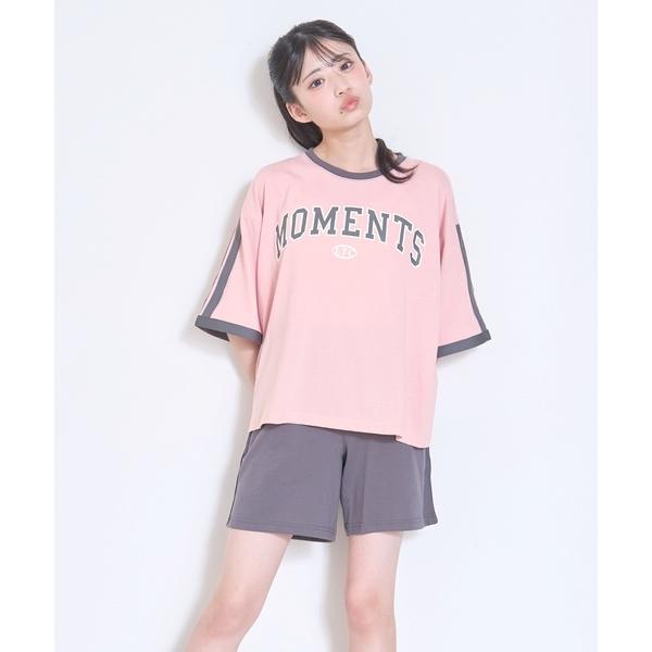 ※このアイテムは返品・交換対象外商品です。ZOZO問い合わせ番号:106682063ショップ:NARUMIYA ONLINE，ナルミヤ オンラインブランド:LOVETOXIC，ラブトキシック商品名:【ルームウェア/パジャマ】半袖リンガーシャ...