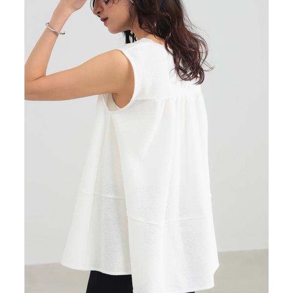 ZOZO問い合わせ番号:106682729ショップ:BEAMS WOMEN，ビームスウィメンブランド:Demi-Luxe BEAMS，デミルクス ビームス商品名:ラッセルメッシュ ノースリーブ プルオーバーカテゴリ:トップス>Tシャツ...