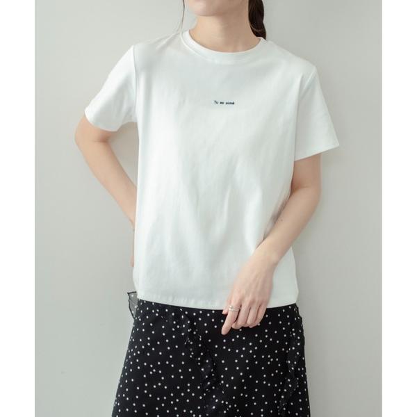 ZOZO問い合わせ番号:106683352ショップ:by muni:r，バイ ムニールブランド:on:nue，オンニュ商品名:【on:nue】[着用動画あり！] フロッキーロゴプリントTシャツ /2026 SS COLLECTIONカテゴリ...