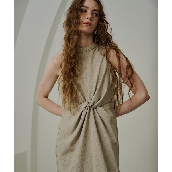 ZOZO問い合わせ番号:106683964ショップ:Dorry Doll，ドリードールブランド:LE'RURE，リルアー商品名:Knot design ｍelange dressカテゴリ:ワンピース/ドレス>ドレスブランド品番:961...