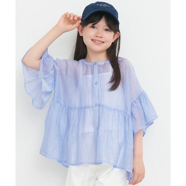 ZOZO問い合わせ番号:106684097ショップ:coca，コカブランド:coca（coca），コカ商品名:キッズ 親子お揃い シアークレープブラウスカテゴリ:トップス>シャツ/ブラウスブランド品番:26-250821206-13素...