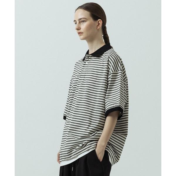 ZOZO問い合わせ番号:106684530ショップ:WEARSTAND，ウェアスタンドブランド:SLICK，スリック，WEARSTAND，ウェアスタンド商品名:【SLICK/スリック】Multi Border Drawstring Polo...