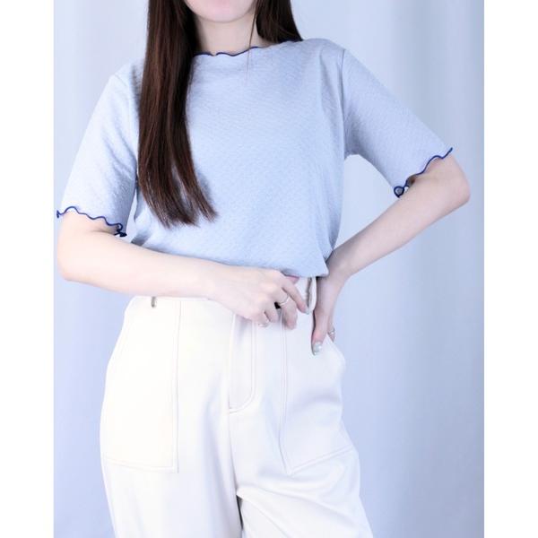 ZOZO問い合わせ番号:106685389ショップ:Bonjour Sagan，ボンジュールサガンブランド:amini，アミニ，Bonjour Sagan，ボンジュールサガン商品名:配色メロープルオーバーカテゴリ:トップス>Tシャツ/...