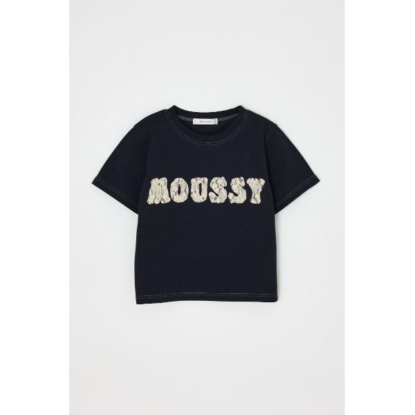 ZOZO問い合わせ番号:106685979ショップ:MOUSSY，マウジーブランド:MOUSSY，マウジー商品名:【ZOZO・一部店舗限定】PATCH LACE MOUSSY TINY Tシャツカテゴリ:トップス>Tシャツ/カットソー...