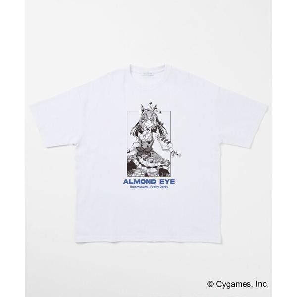 ZOZO問い合わせ番号:106686008ショップ:FREAK'S STORE，フリークスストアブランド:FREAK'S STORE，フリークスストア商品名:【ウマ娘×FREAK'S STORE】アーモンドアイTシャツカテゴリ:トップス&g...