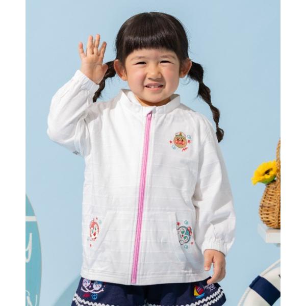 ZOZO問い合わせ番号:106686918ショップ:BANDAI APPAREL SHOP，バンダイアパレルショップブランド:ANPANMAN KIDS COLLECTION，アンパンマンキッズコレクション商品名:刺繍薄手パーカカテゴリ:ト...