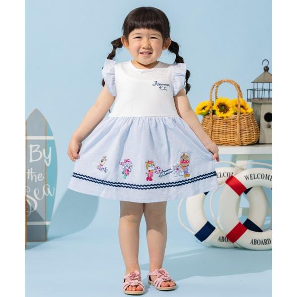 ZOZO問い合わせ番号:106686928ショップ:BANDAI APPAREL SHOP，バンダイアパレルショップブランド:ANPANMAN KIDS COLLECTION，アンパンマンキッズコレクション商品名:切替刺繍ワンピースカテゴリ...