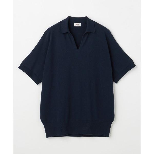 ZOZO問い合わせ番号:106687205ショップ:BRITISH MADE，ブリティッシュメイドブランド:BRITISH MADE，ブリティッシュメイド商品名:スキッパーシャツ/ラムズゲート(MEN)カテゴリ:トップス>ポロシャツブ...