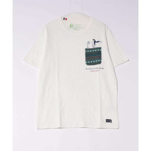 ZOZO問い合わせ番号:106687248ショップ:go slow caravan，ゴースローキャラバンブランド:go slow caravan，ゴースローキャラバン商品名:ESPACE VERT/エスパスヴェール　ペンギン ジャガードポケ...
