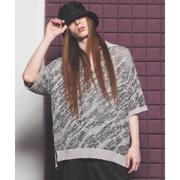 ZOZO問い合わせ番号:106687289ショップ:MAISON SPECIAL，メゾン スペシャルブランド:MAISON SPECIAL，メゾンスペシャル商品名:《UNISEX》Random Bias Mesh Jacquard Prim...