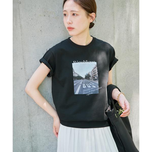 ZOZO問い合わせ番号:106698886ショップ:IENA，イエナブランド:SLOBE IENA，スローブイエナ商品名:Le Mares フォトTEEカテゴリ:トップス>Tシャツ/カットソーブランド品番:26070912405020...